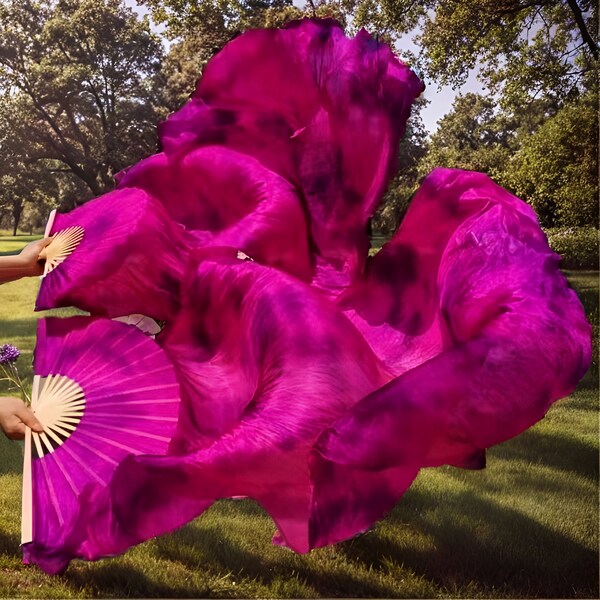 Silk Fan Veils - Etsy