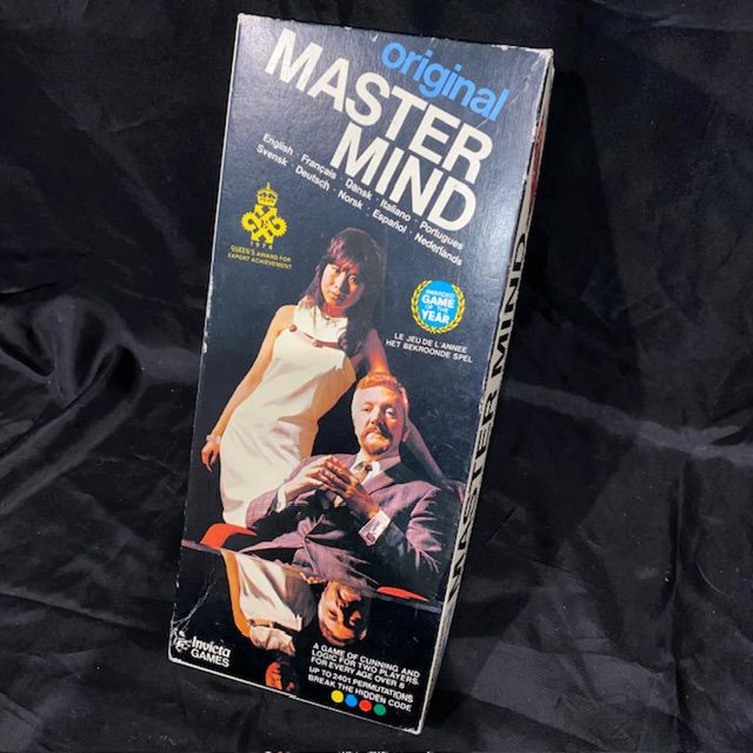 MASTERMIND - Vintage Code Breaking Game, 1972 - Etsy