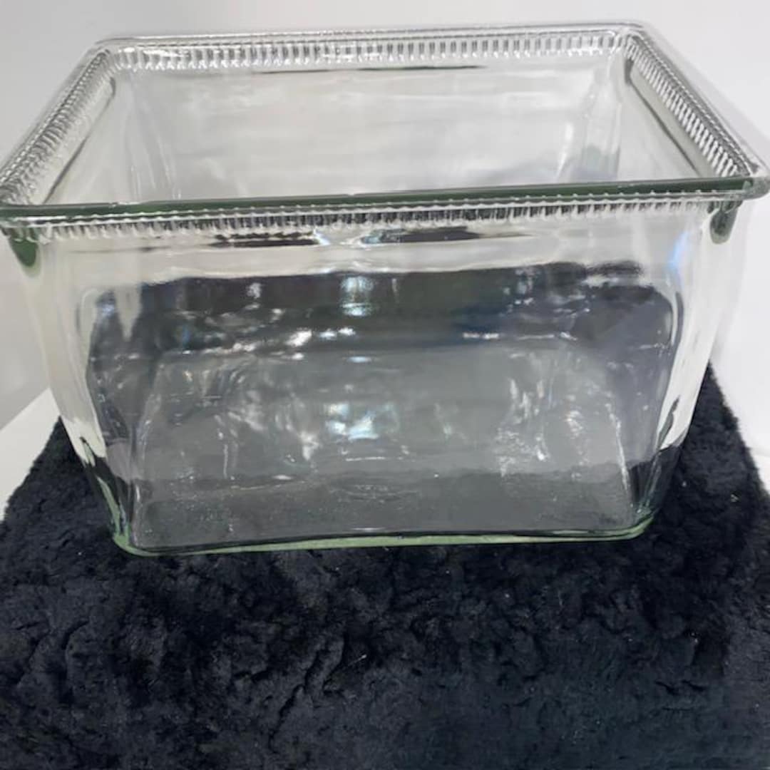 Glass Wet Battery Box -- Antique Clear Glass; Reclaimed -- You ...