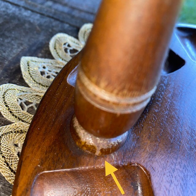 Vintage 10-pipe Wood Pipe Stand With Dual Horsehead Mount Atop - Etsy