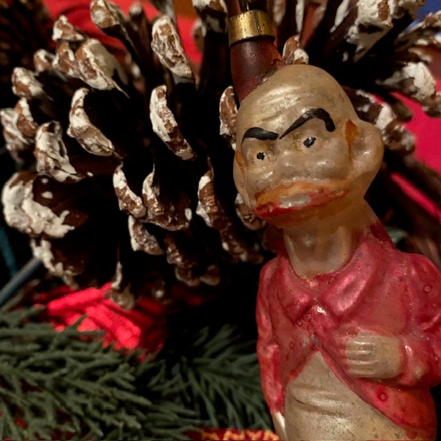 Happy Hooligan RARE Antique Glass Ornament - Etsy