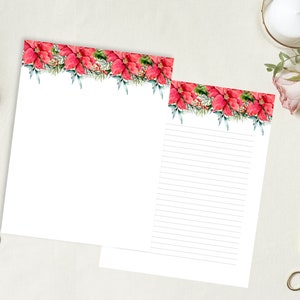 Letter Writing Set Christmas Letter Writing Paper | Etsy