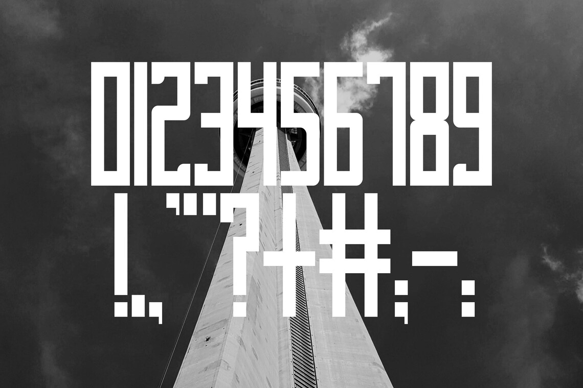 Downloadable Fonts, Display Font, Tall Font. Rangy Modern Font. Great ...