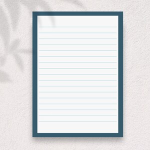 Printable Letter Writing Paper - Etsy