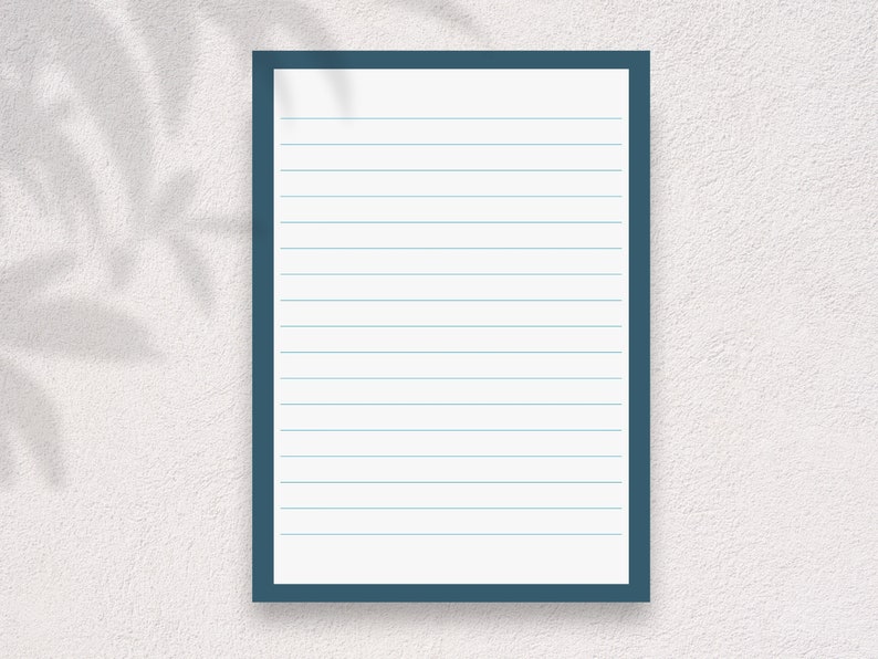 Printable Letter Writing Paper - Etsy