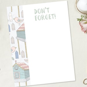 Letter Writing Paper, to Do List, Printable Stationery 8.5x11, Bird ...