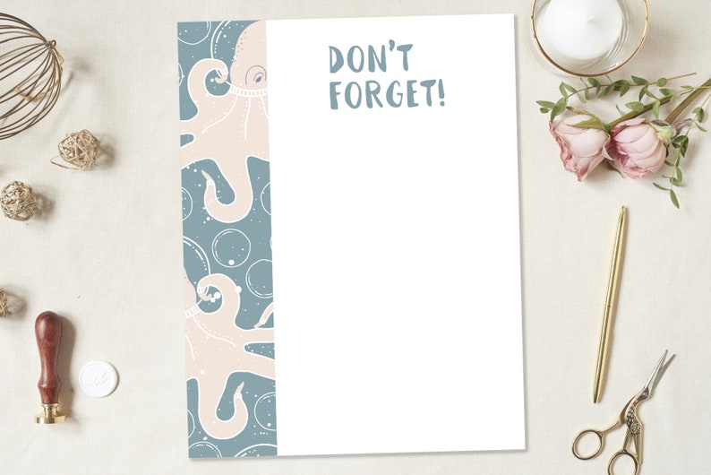 Letter Paper, Letter Writing Set, Printable Stationery 8.5x11, Cute ...