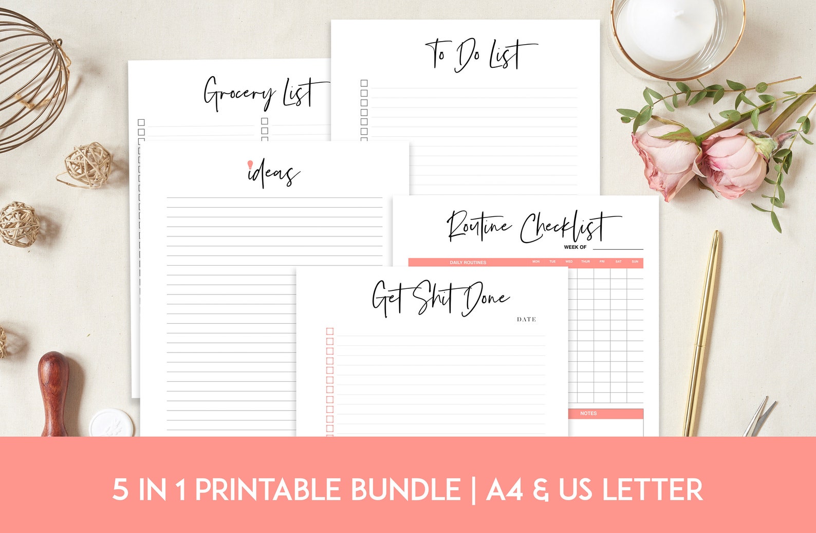 Printable to Do List - Etsy