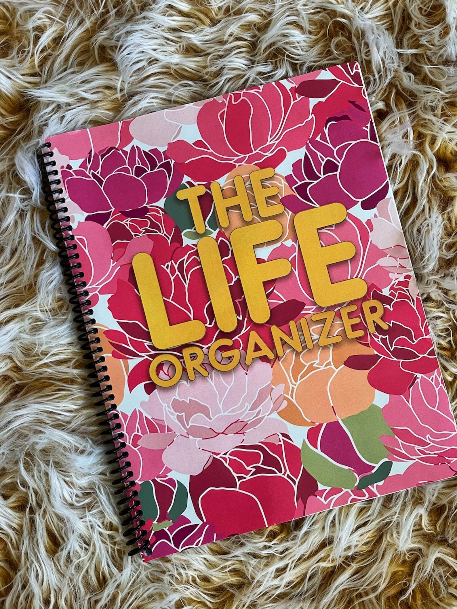 The Life Organizer Spiral Bound Planner - Etsy