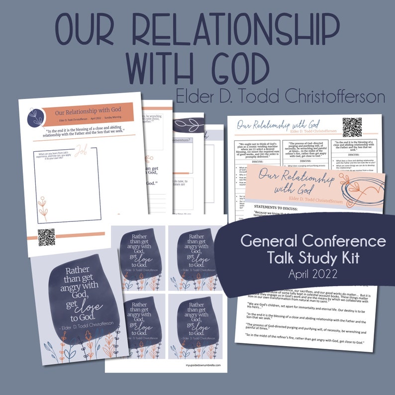 General Conference Study Kit April 2022 our - Etsy