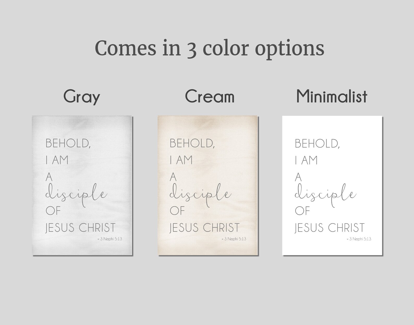 I Am a Disciple of Jesus Christ Young Women Printable Posters 2024 ...