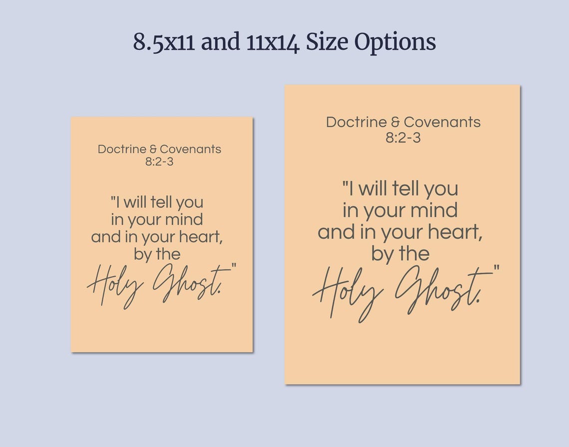 Doctrinal Mastery POSTERS for Doctrine and Covenants | LDS Seminary ...