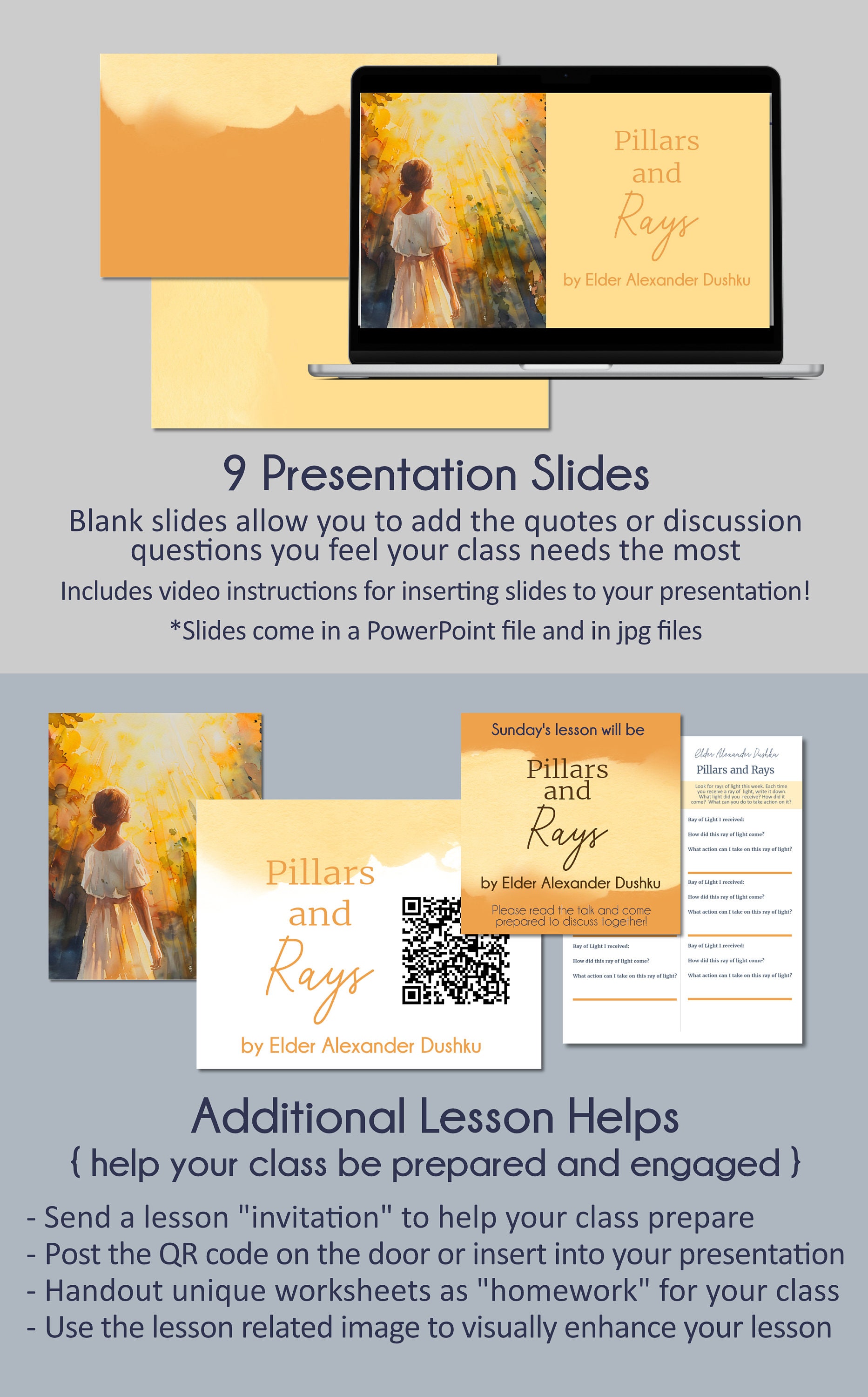 Pillars and Rays - Elder Alexander Dushku - General Conference April ...