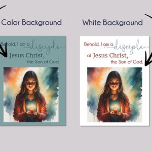 I Am a Disciple of Jesus Christ Young Women and Young Men Printable ...