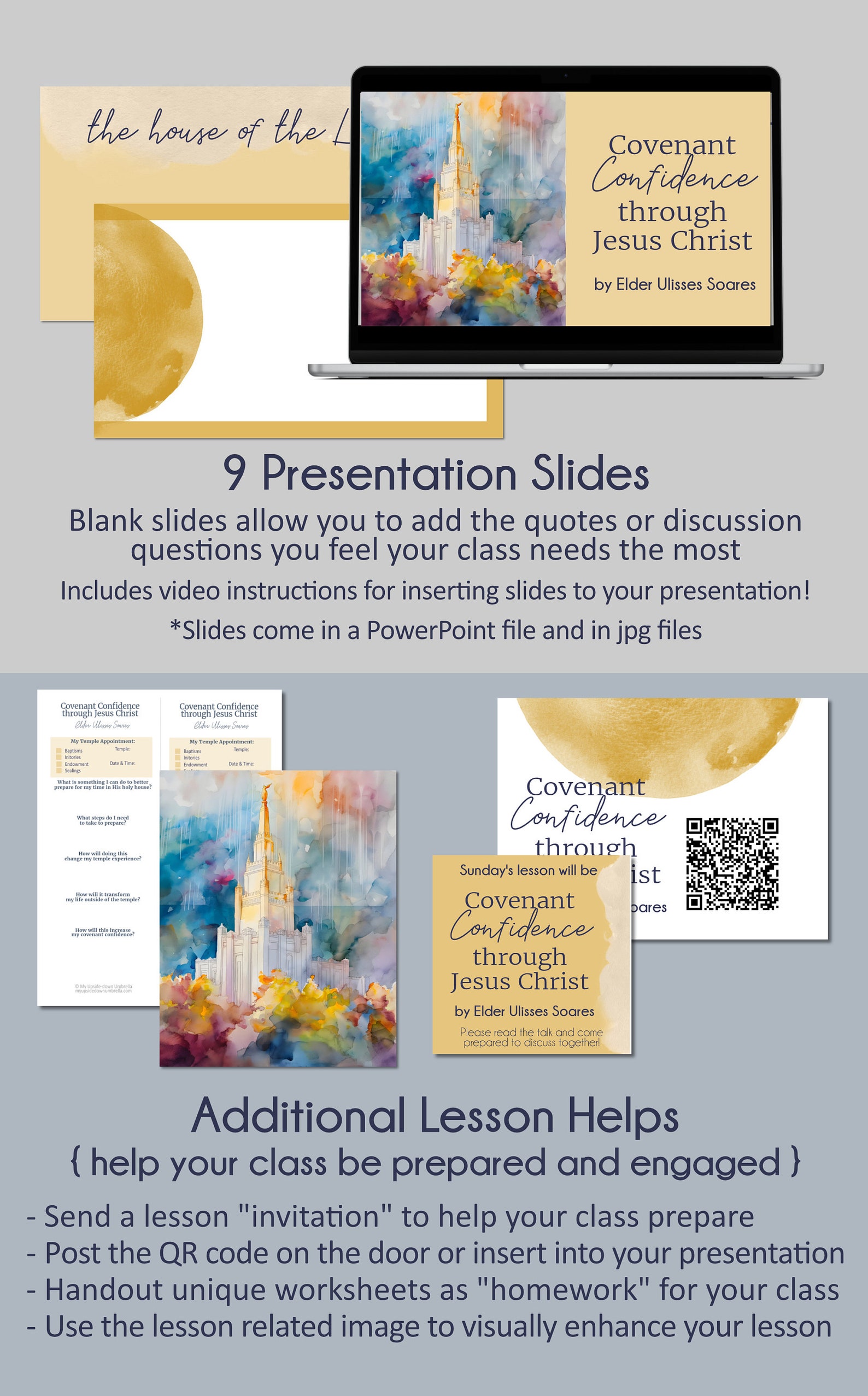 Covenant Confidence Through Jesus Christ - Elder Ulisses Soares, April ...