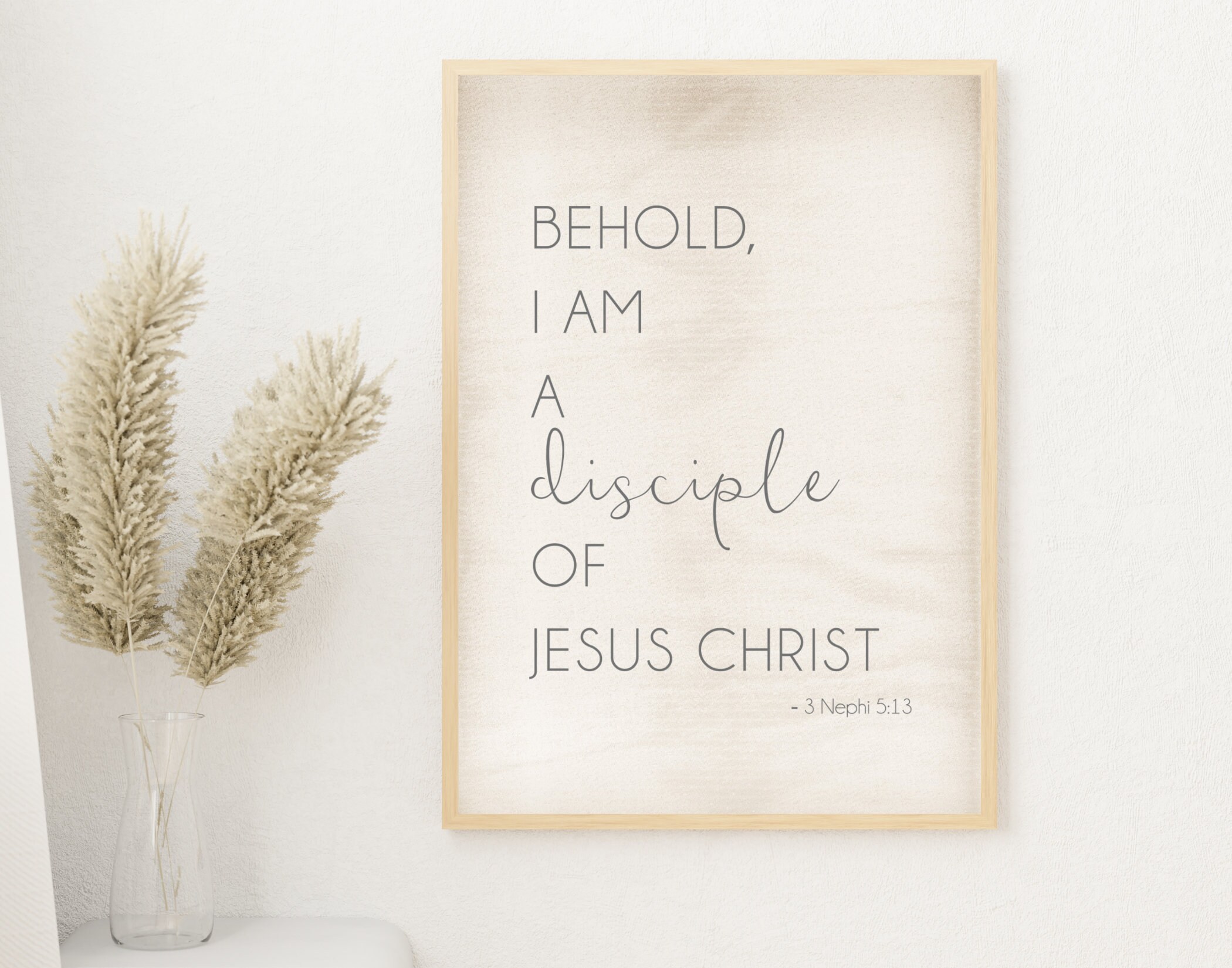 I Am a Disciple of Jesus Christ | Young Women Printable Posters | 2024 ...