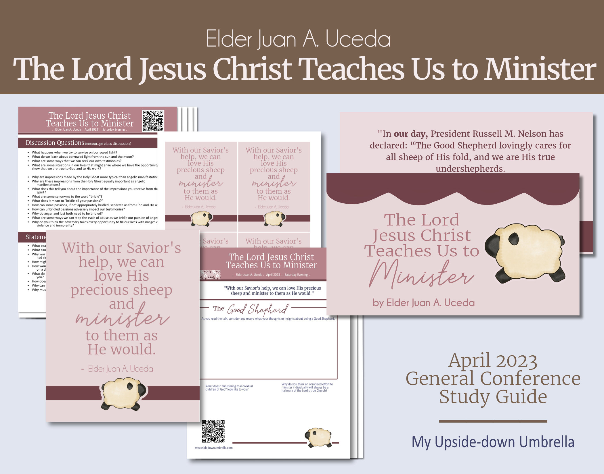 The Lord Jesus Christ Teaches Us to Minister Elder Juan A. Uceda Relief ...