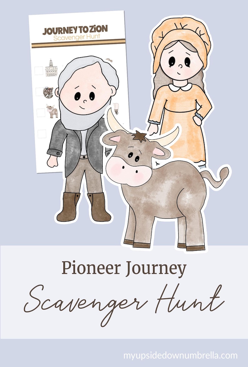 Doctrine and Covenants Scavenger Hunt Game, Pioneer Activity for Come ...