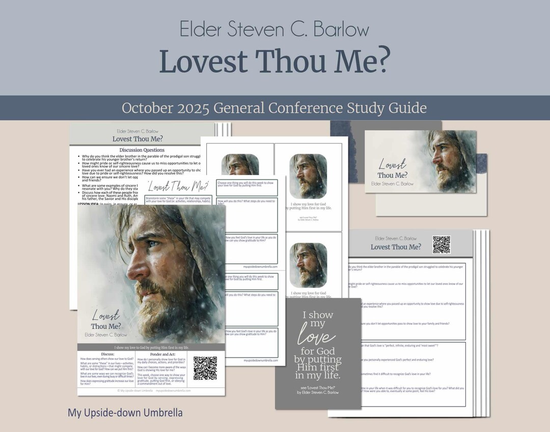 Elder Steven C. Barlow - Lovest Thou Me? - October 2025 General ...
