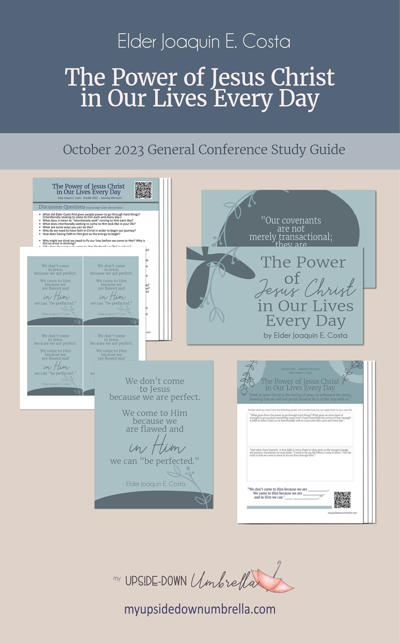 The Power of Jesus Christ in Our Lives Every Day Elder Joaquin E. Costa ...