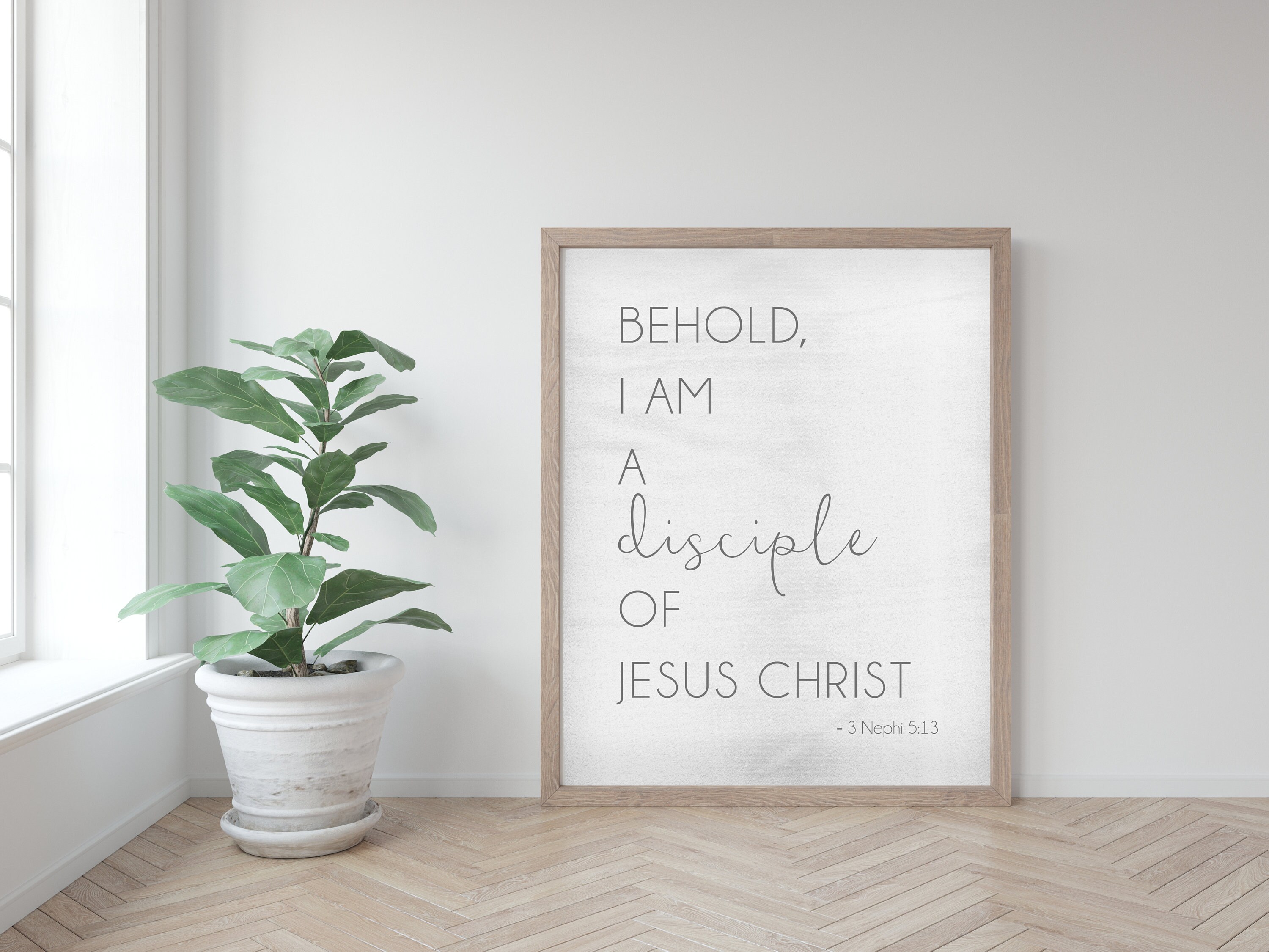 I Am a Disciple of Jesus Christ | Young Women Printable Posters | 2024 ...