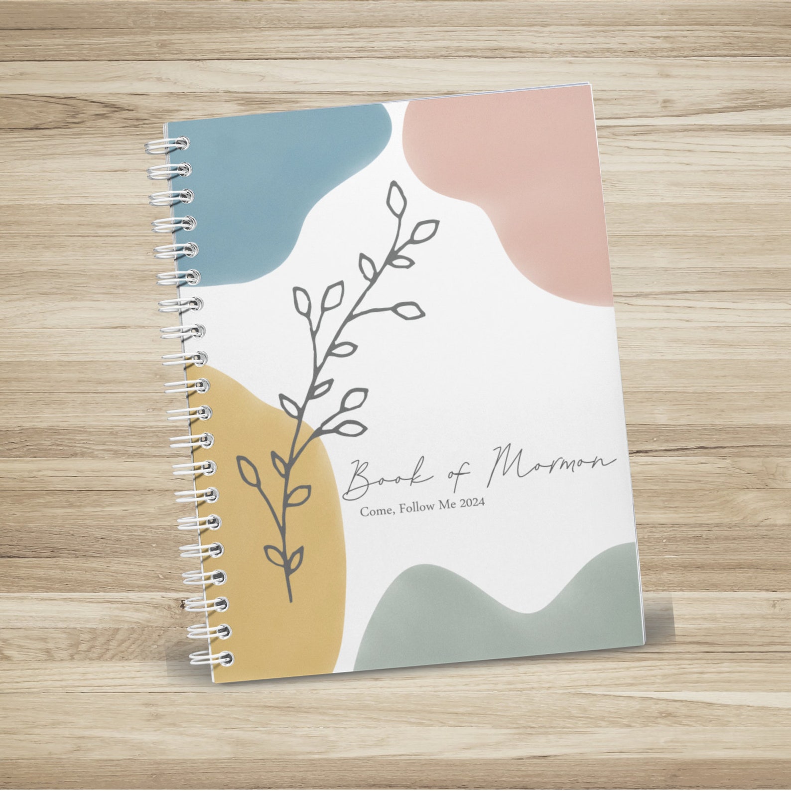 LDS Scripture Study Journal Come, Follow Me 2024 Book of Mormon Study ...