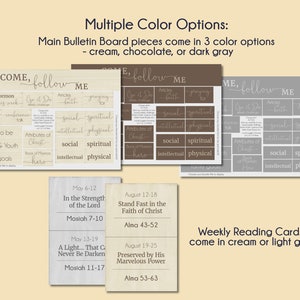 Book of Mormon Bulletin Board BUNDLE- Bulletin Board, Scripture Cards ...