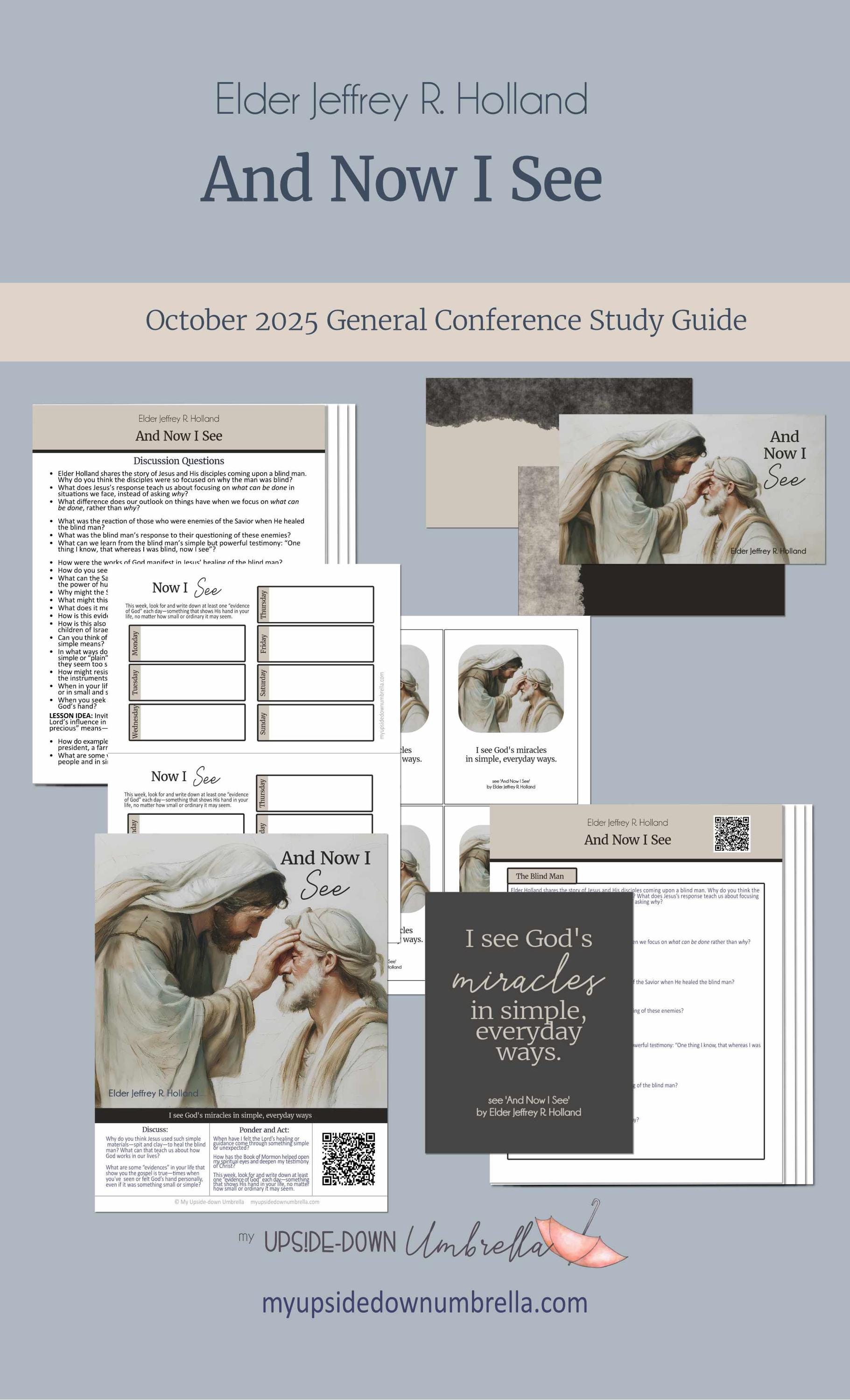 Elder Jeffrey R Holland - and Now I See - October 2025 General ...