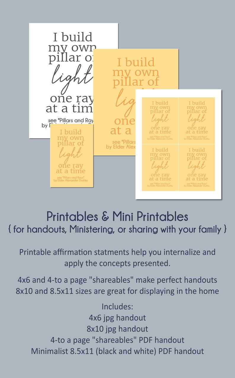 Pillars and Rays - Elder Alexander Dushku - General Conference April ...