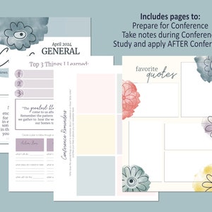 April 2024 General Conference Journal | BUNDLE - General Conference ...