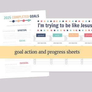 PRIMARY Goal Setting Kit for LDS Children and Youth Program | Primary ...