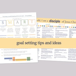 Goal Setting Kit for LDS Children and Youth Program Young Men 2024 LDS ...