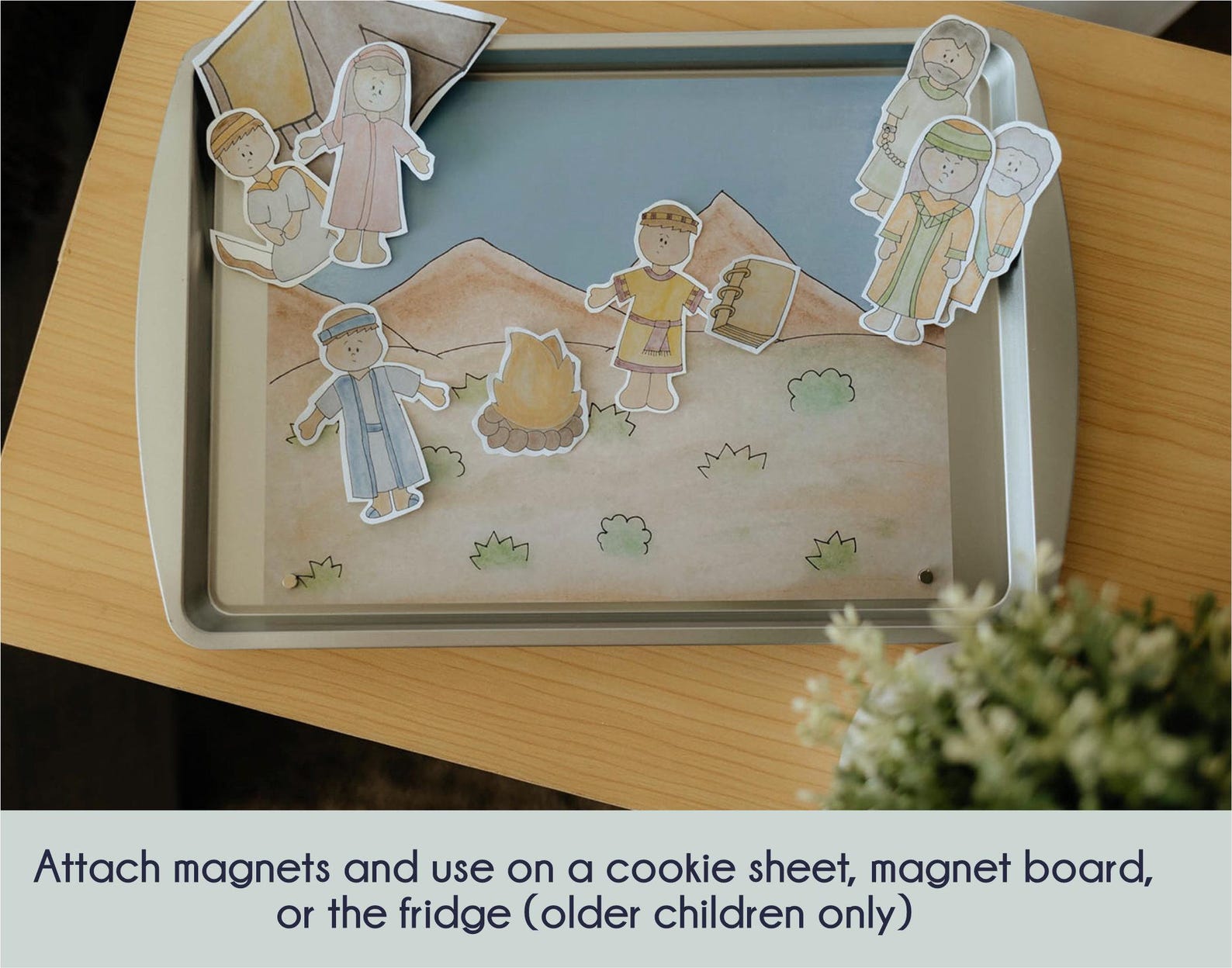 Bible Story Character Cutouts | Old Testament Scripture Pals | (set #2 ...