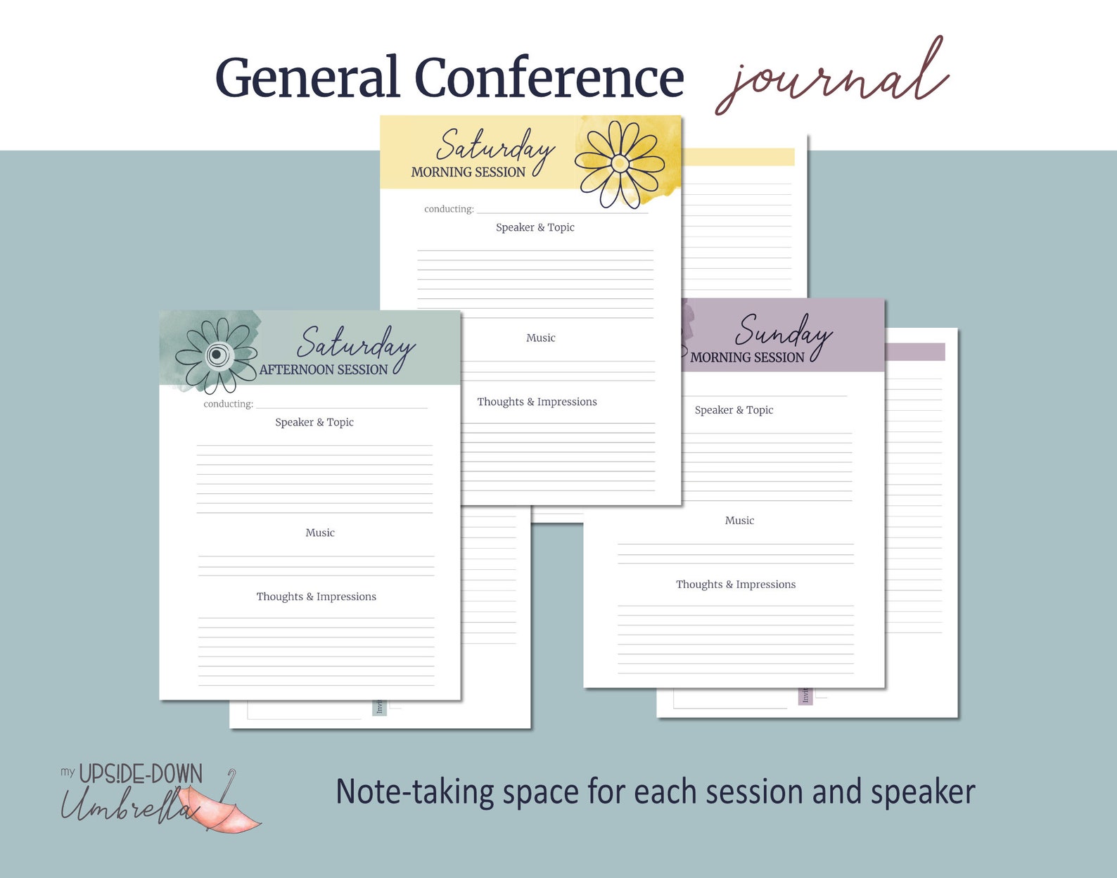 April 2024 General Conference Journal BUNDLE General Conference ...