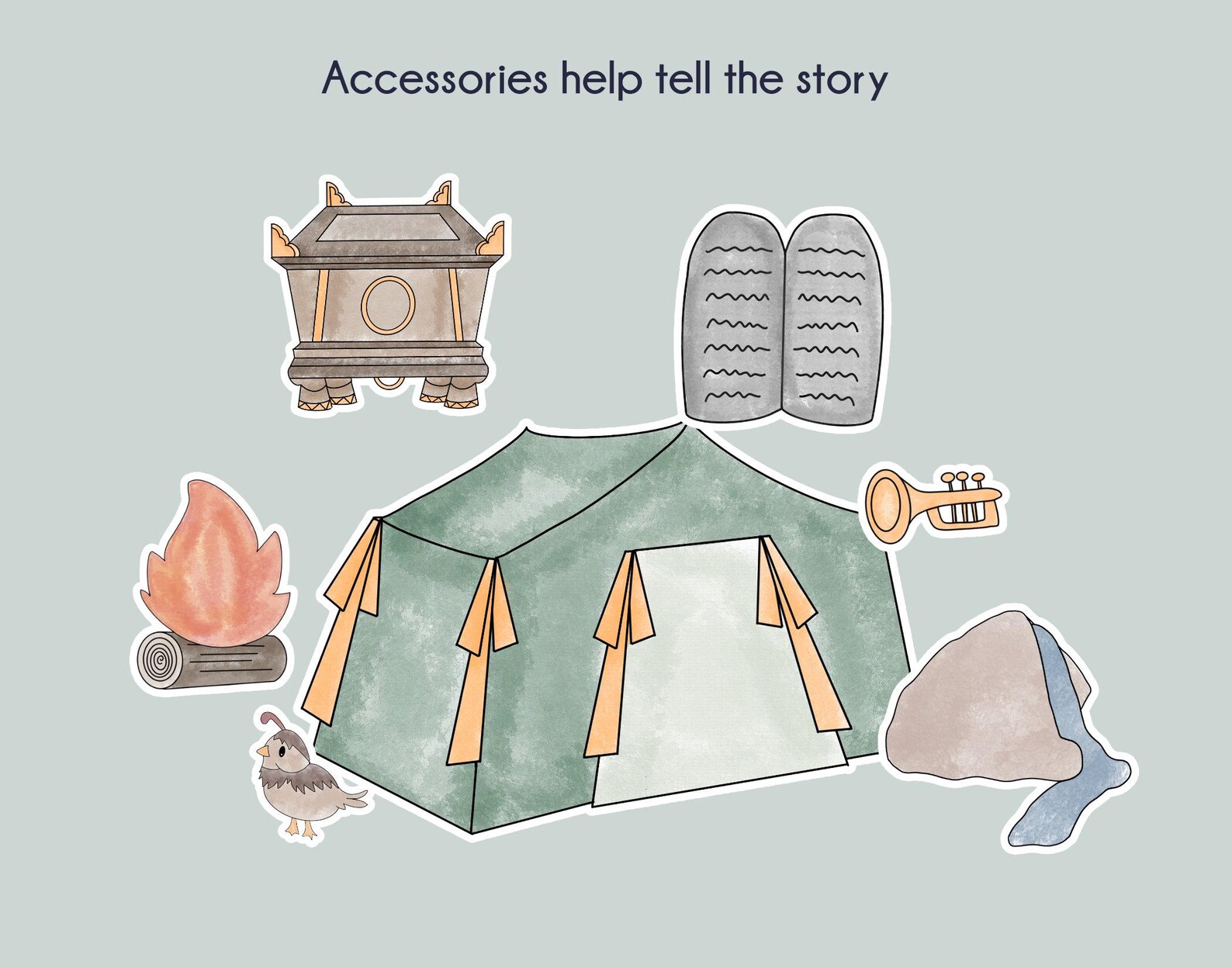 Bible Story Character Cutouts | Old Testament Scripture Pals | (set #2 ...