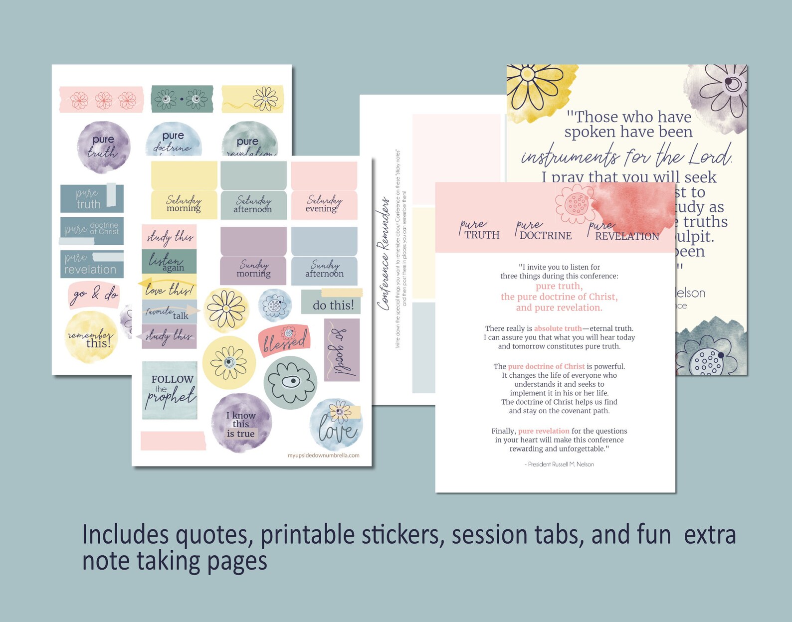 April 2024 General Conference Journal BUNDLE General Conference ...