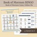 Book of Mormon Games BUNDLE | LDS Primary Games | Bingo- Scripture ...