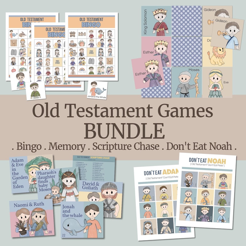 Old Testament Match - Etsy