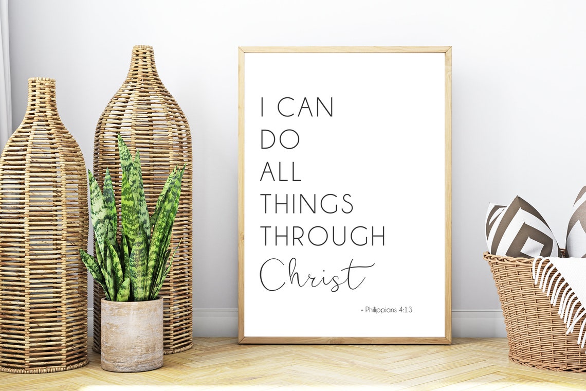 I Can Do All Things Through Christ Young Women Printable - Etsy