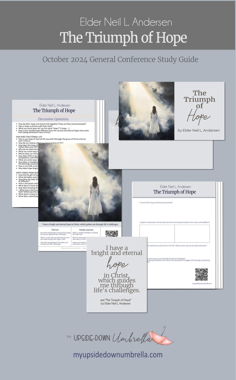 Triumph of Hope - Elder Neil L. Andersen- October 2024 General ...