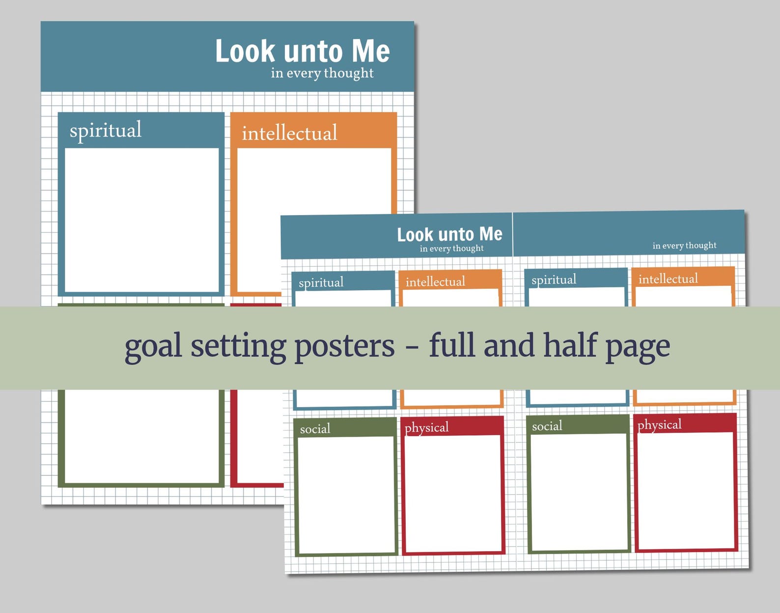 Goal Setting Kit for LDS Children and Youth Program- Young Men | 2025 ...