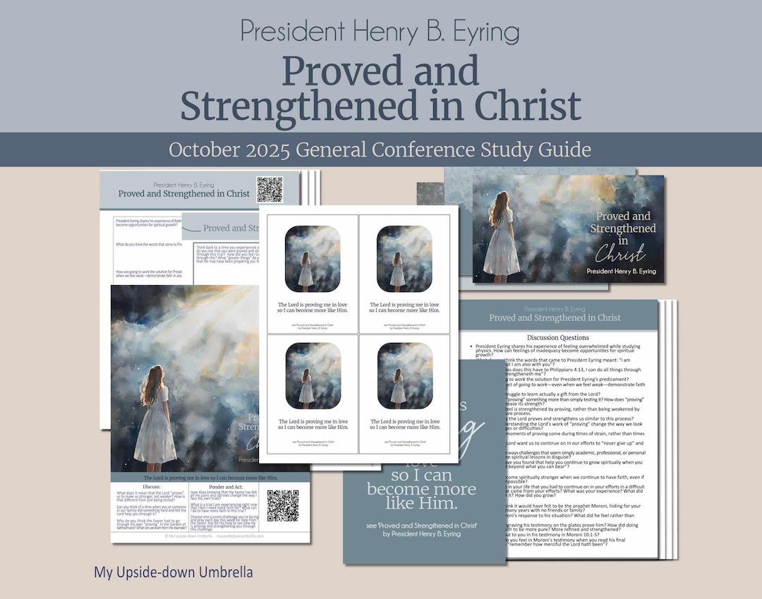 President Henry B. Eyring - Proved and Strengthened in Christ - October ...