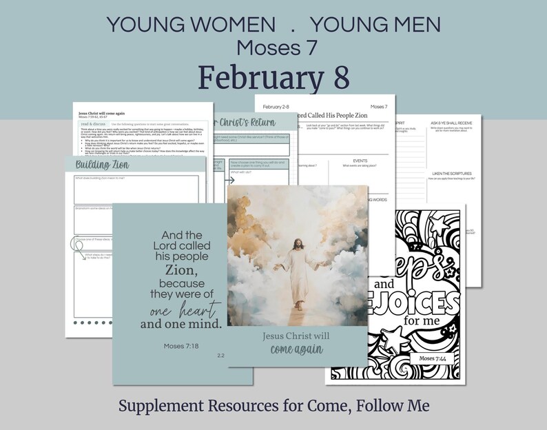 February 2-8 | LDS Youth Lesson Plan | Young Women, Young Men | "the ...