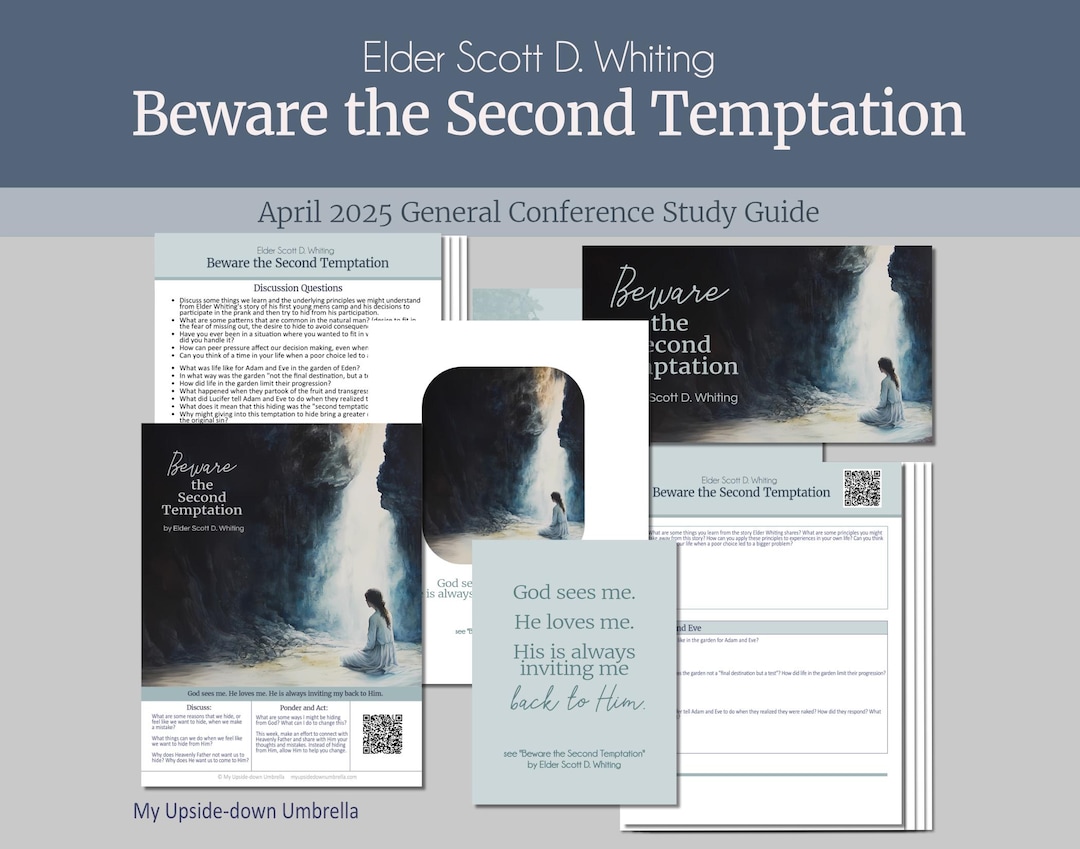 Elder Scott D. Whiting - Beware the Second Temptation - April 2025 ...