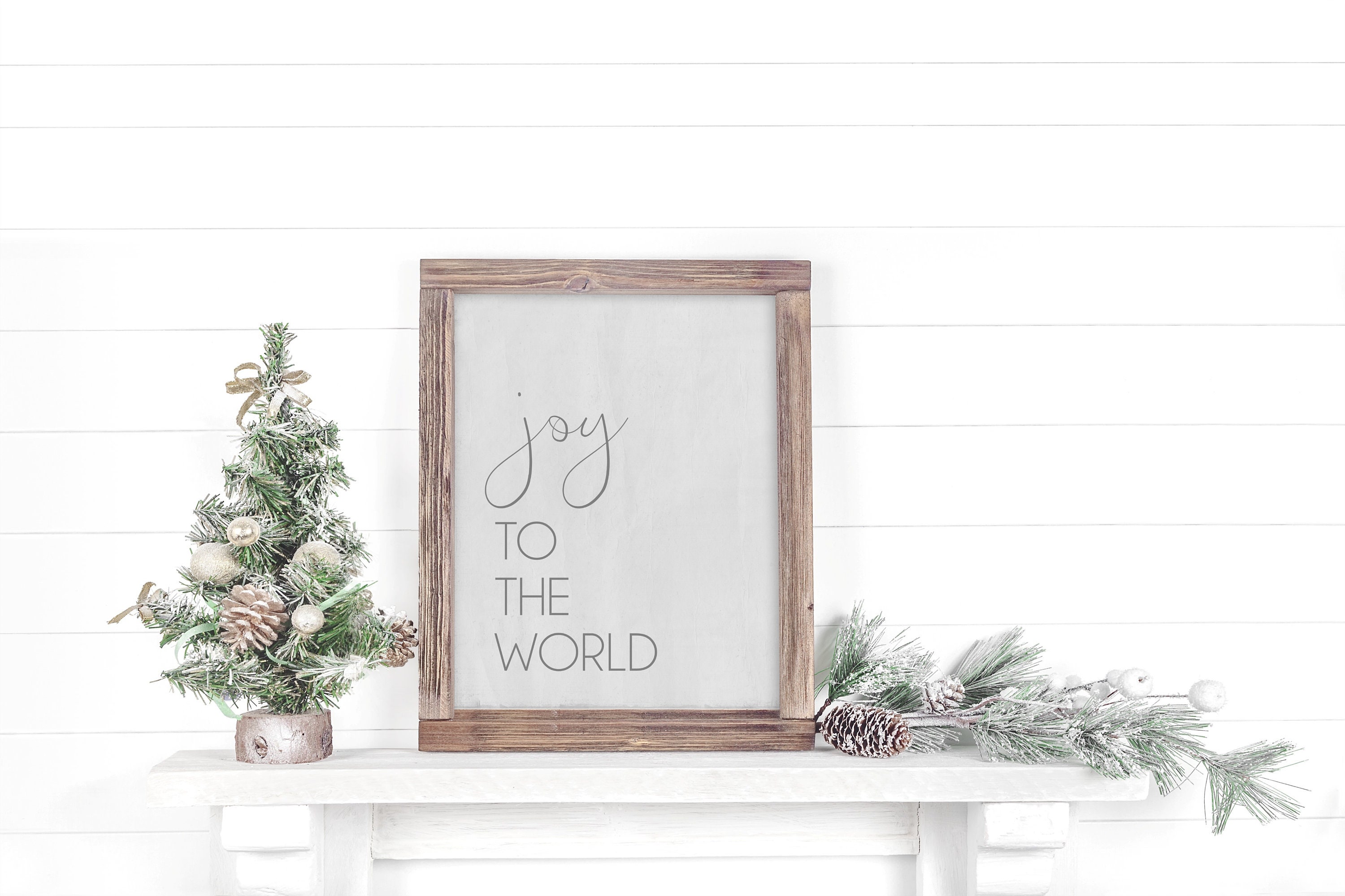 Christmas Carol Printable Joy to the World Printable - Etsy