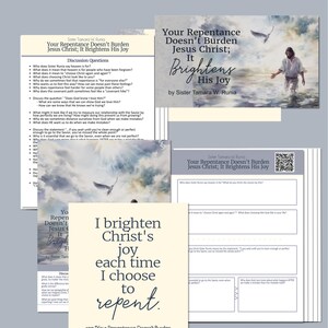 Sister Tamara W. Runia - Your Repentance... His Joy - April 2025 ...