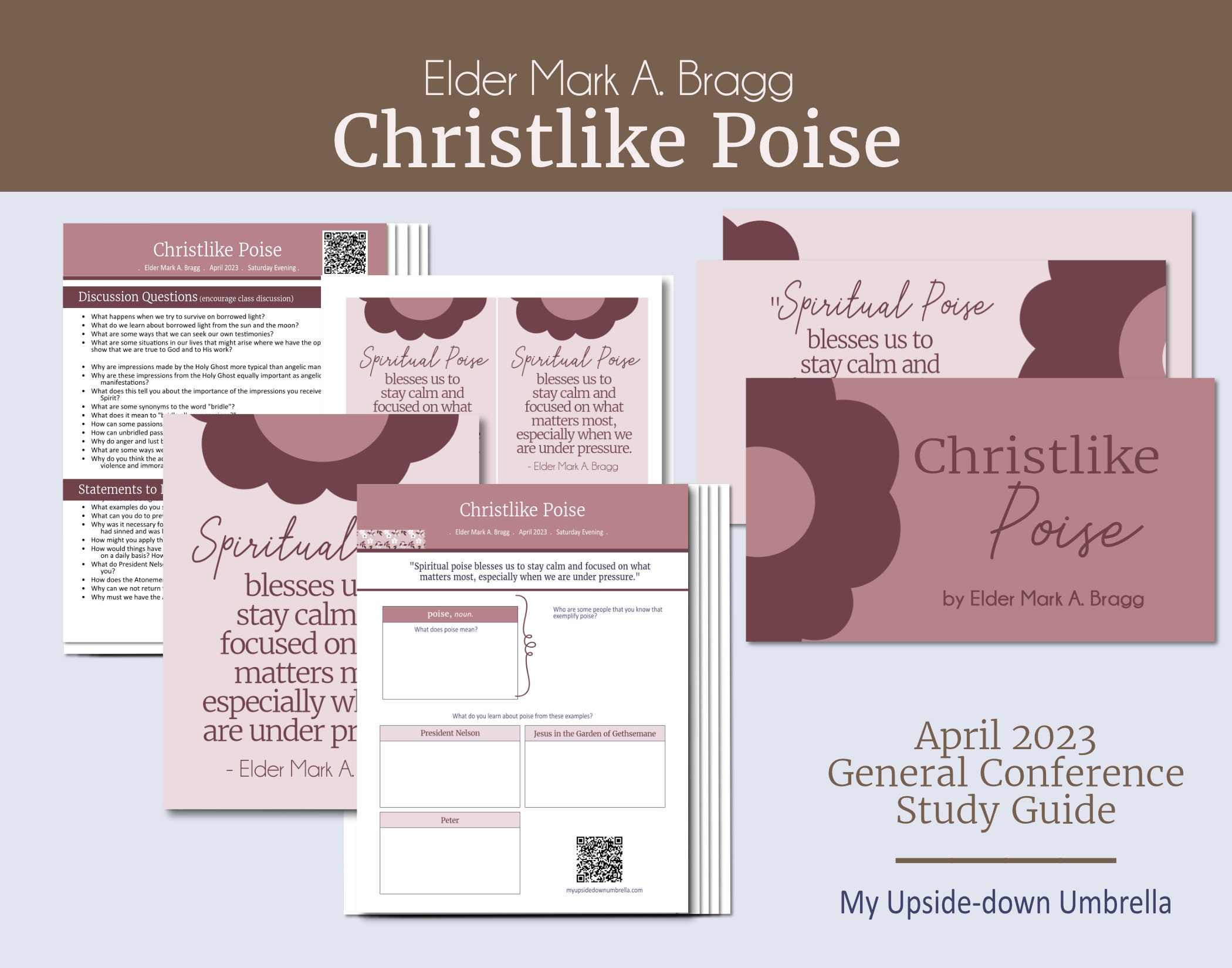 Christlike Poise Elder Mark A. Bragg Relief Society Lesson Plan, April ...