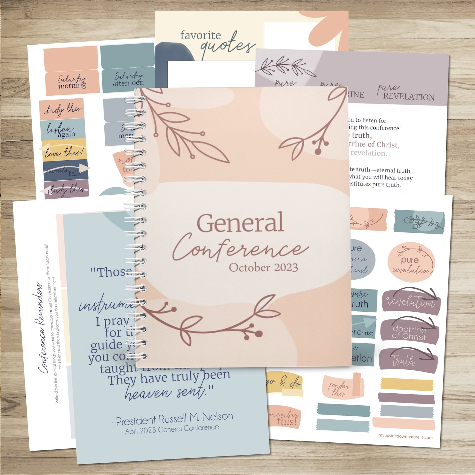 October 2023 General Conference Journal General Conference Notebook and ...