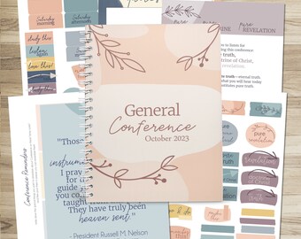 October 2024 General Conference Journal - Etsy