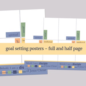Goal Setting Kit for LDS Children and Youth Program Young Men 2024 LDS ...